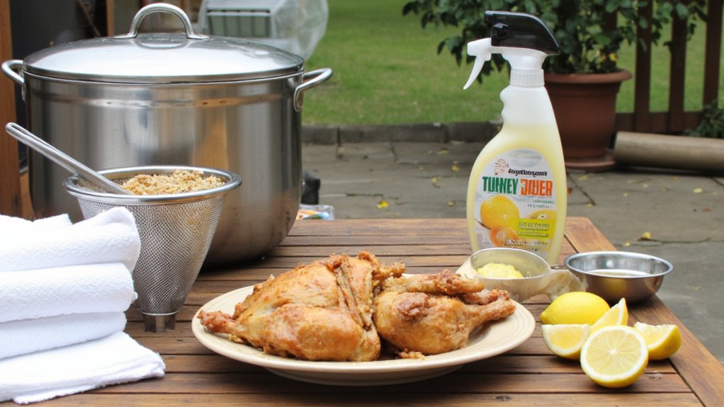 How to Clean Your Turkey Fryer and Dispose of Oil Properly - Akitchenado